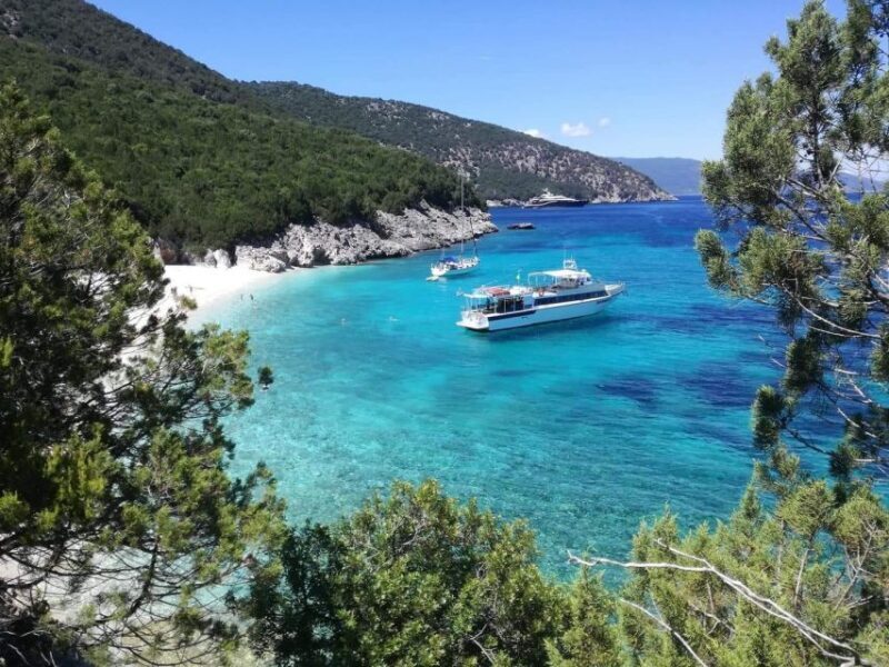 Ihaca boat cruise with swimming and attractions - Discovering the Allure of Ithacas Villages