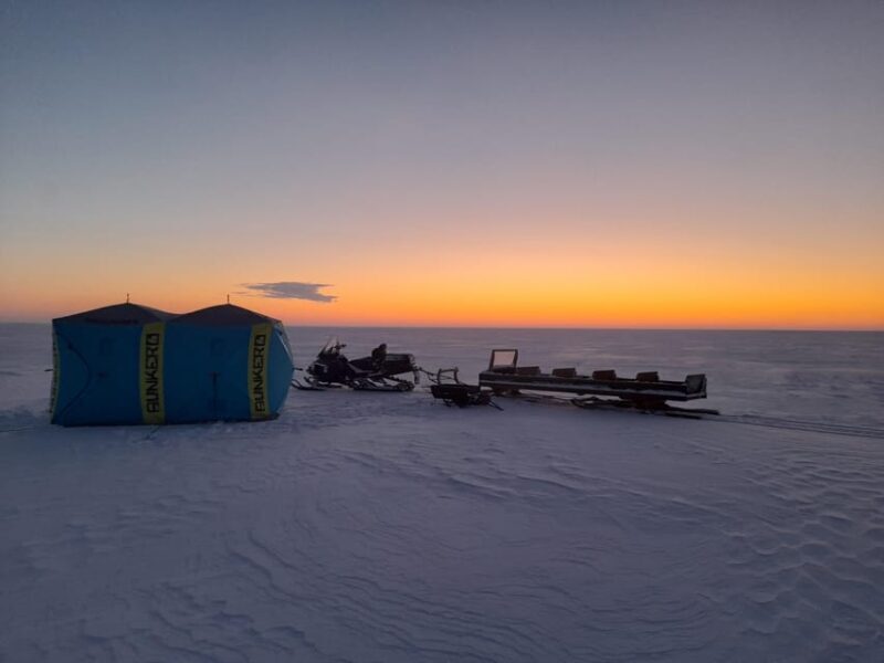 Ii: Easy family-friendly ice fishing trip to the sea - The Overview and Setting of the Ice Fishing Trip