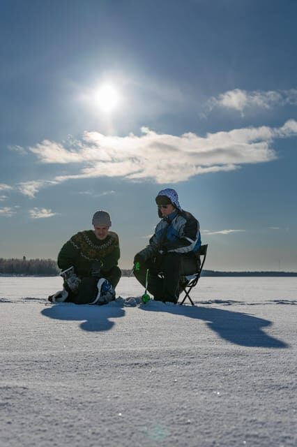 Ii: Easy family-friendly ice fishing trip to the sea - The Scenic and Wildlife Highlights