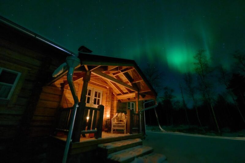 Ii: Snowmobile sleigh trip on frozen sea under starlit sky - The Sum Up