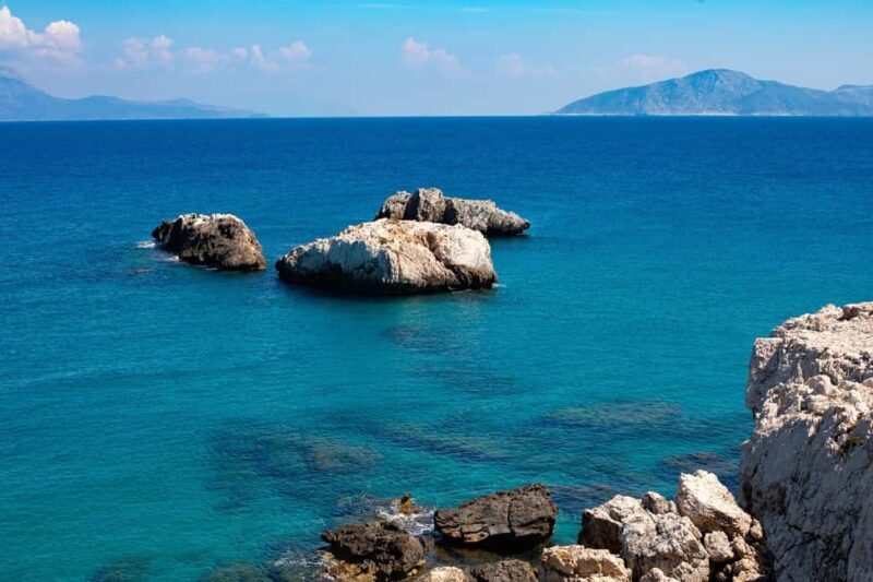 Ikaria's Highlights: Village Stops, Therma Springs & Lunch - Key Points
