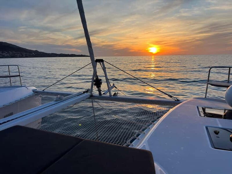 Ile-Rousse, Corsica: Gourmet catamaran excursion at sunset - Key Points