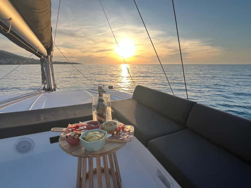 Ile-Rousse, Corsica: Gourmet catamaran excursion at sunset - Itinerary Breakdown