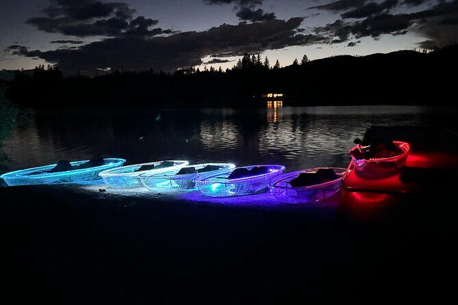Illuminated Glass Kayak Sunset Tour//Whitefish, MT - Illuminated Glass Kayak Sunset Tour in Whitefish, MT: An In-Depth Review