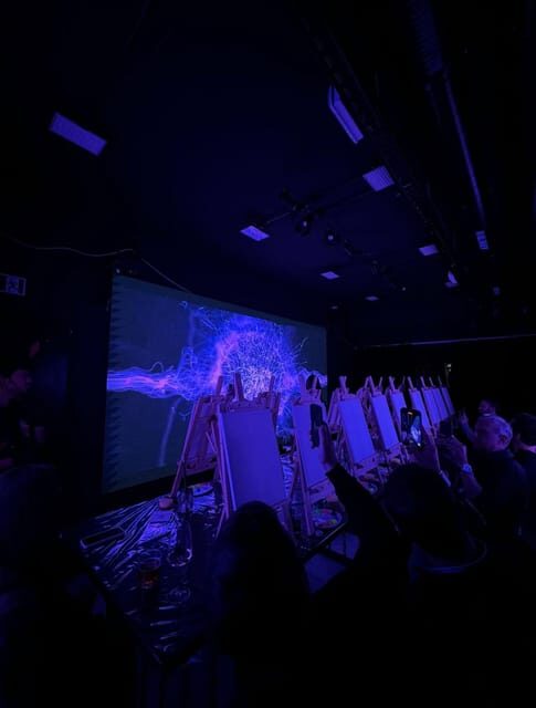 Immersive art experience with unlimited wine - What Exactly Is the Vi8ra Madrid Experience?