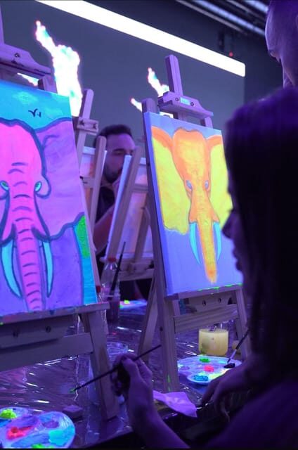 Immersive art experience with unlimited wine - The Itinerary Breakdown: What to Expect
