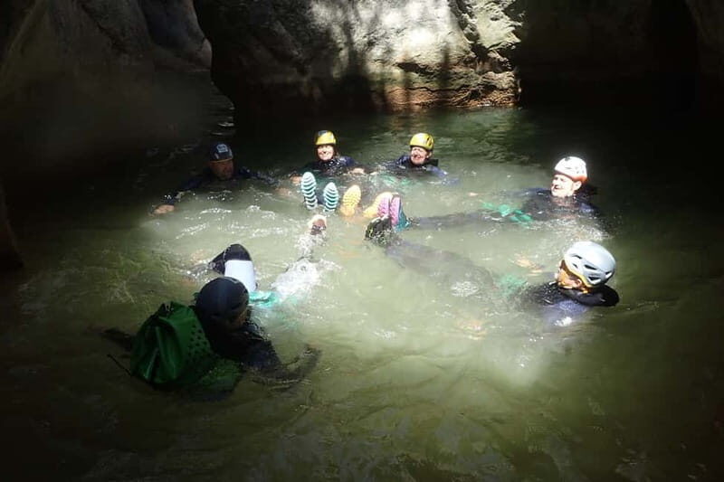 Incredible canyon descent Viu de llevata - Key Points