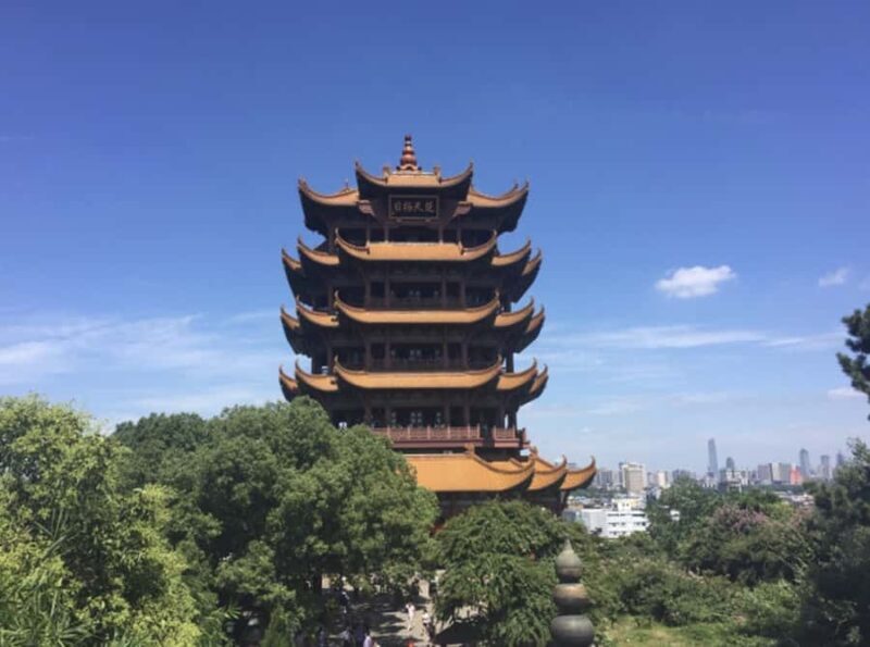Incredible Sky Train: Immersive Tour of Yellow Crane Tower - Exploring Wuhan’s Iconic Yellow Crane Tower