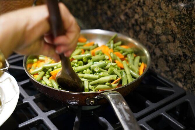 Indian Inspired Cooking Class in Pleasanton - The Cooking Class in Action