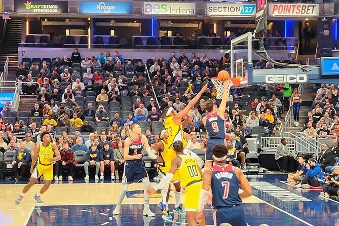 Indiana Pacers Basketball Game at Gainbridge Fieldhouse - What’s Included and What’s Not