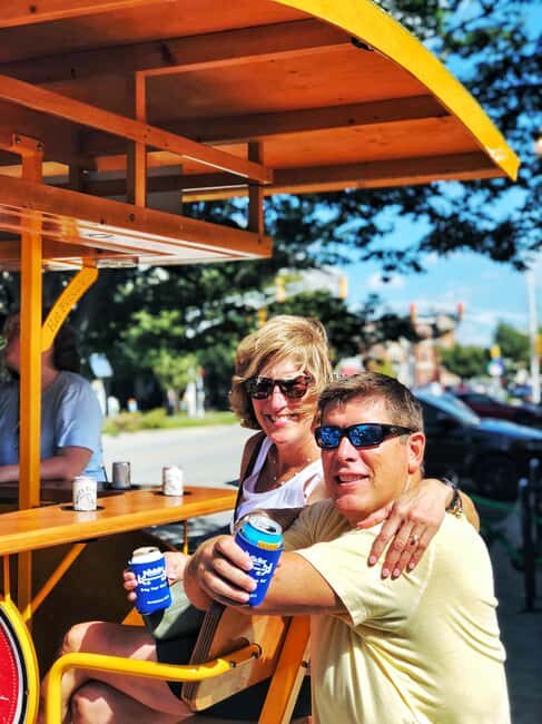 Indianapolis: Open-Air Pedal Pub Tour - The Itinerary in Detail