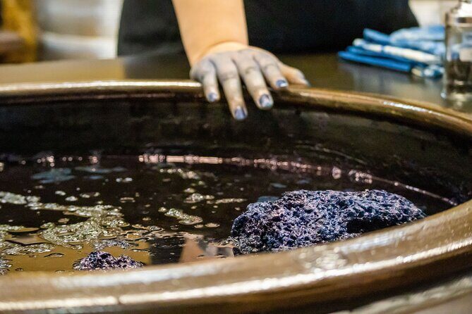 Indigo Dyeing Experience : Scarf / Tokushima, Shikoku - Who Will Love This?