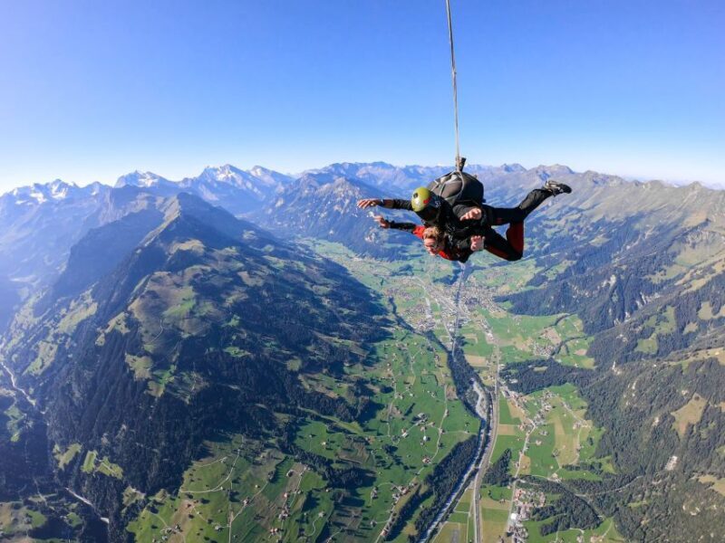 Interlaken: Airplane Skydiving over the Swiss Alps - Key Points