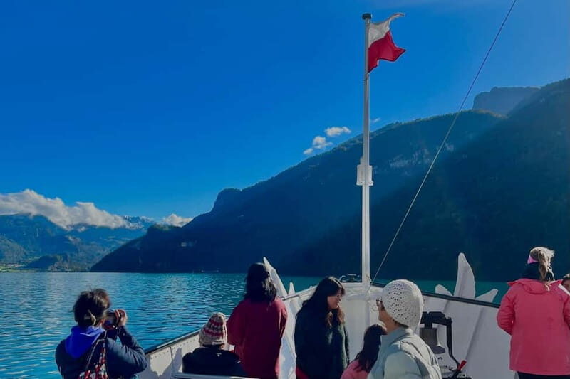 Interlaken: Boat Trip to Giessbach Falls & hike to Iseltwald - A Scenic Day Out on Switzerland’s Lakes and Waterfalls