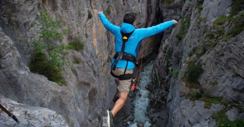 Interlaken: Canyon Swing in Grindelwald - Key Points