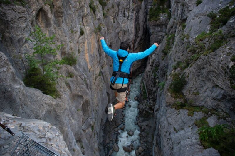 Interlaken: Canyon Swing in Grindelwald - A Heart-Pumping Adventure with Spectacular Views