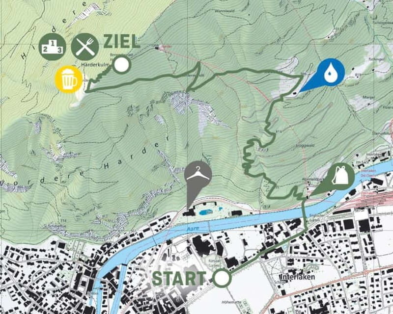 Interlaken: Guided Hike to Harder Kulm with Swiss Triathlete - Key Points