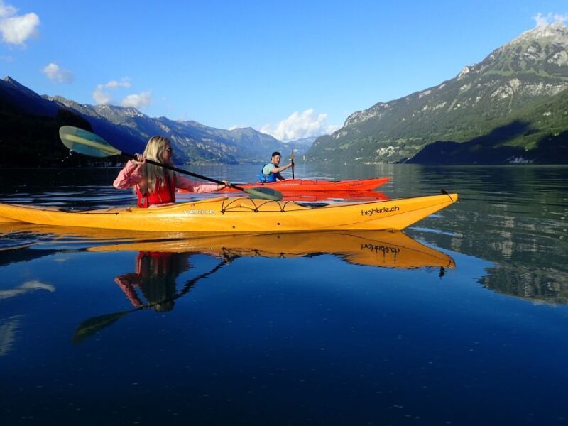 Interlaken: Kayak Tour of the Turquoise Lake Brienz - A Detailed Look at the Kayak Tour Experience