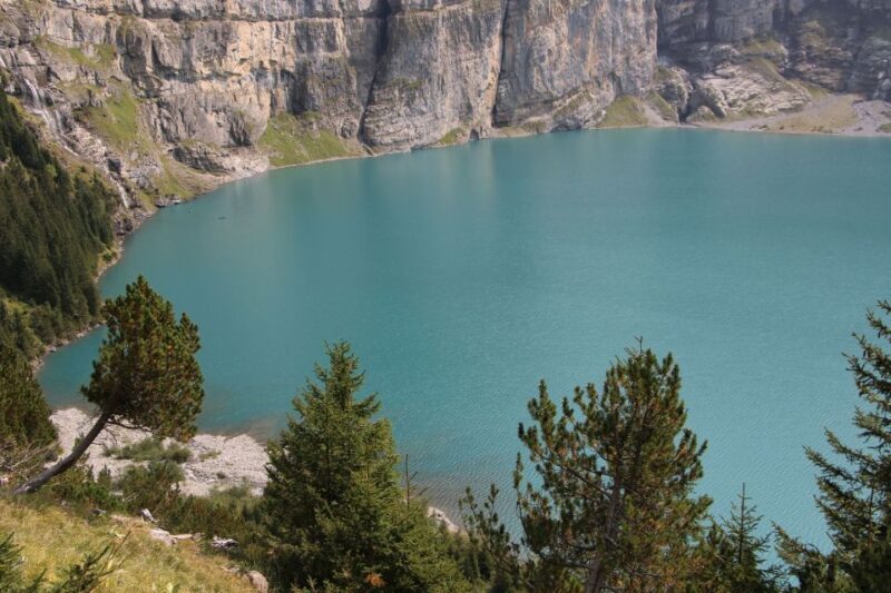 Interlaken: Private Hiking Tour Oeschinen Lake & Blue Lake - Key Points