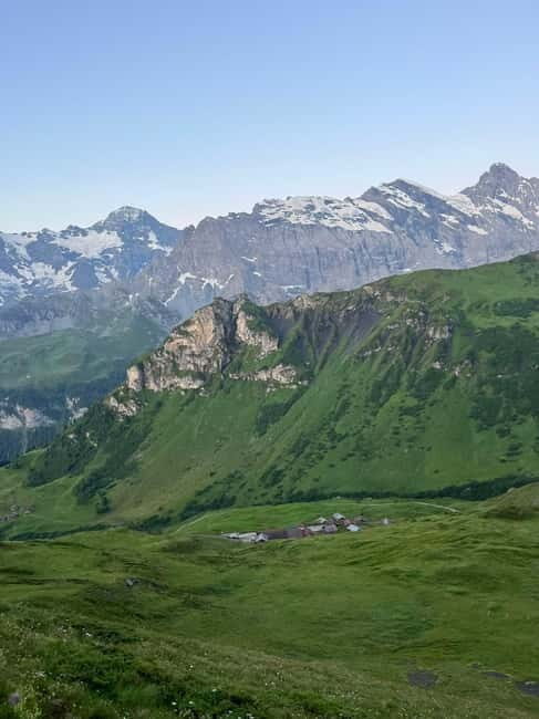 Interlaken: Scenic hiking tour from Mürren to Rotstock hut. - Key Points