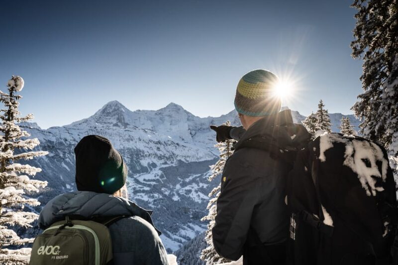 Interlaken: Winter Alpine Adventure - Snowshoe and Sledding - A Scenic Day in the Swiss Alps