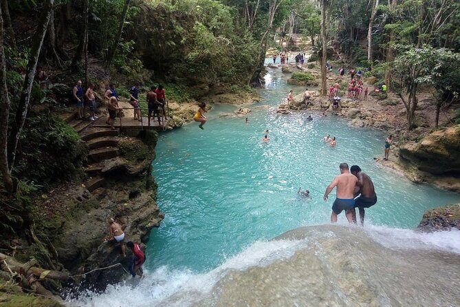 Irie Blue Hole and Secret Falls Adventure Tour from Ocho Rios - The Itinerary in Detail
