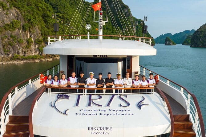 Iris Cruise Luxury Halong Bay Day Tour from Hanoi By Expressway - Key Points