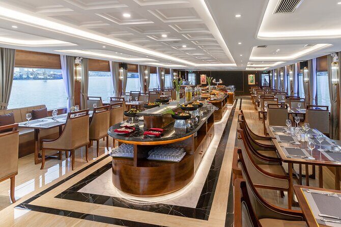 IRIS Luxury Halong 1 Day on Cruise From Hanoi with Bus and Lunch - Frequently Asked Questions