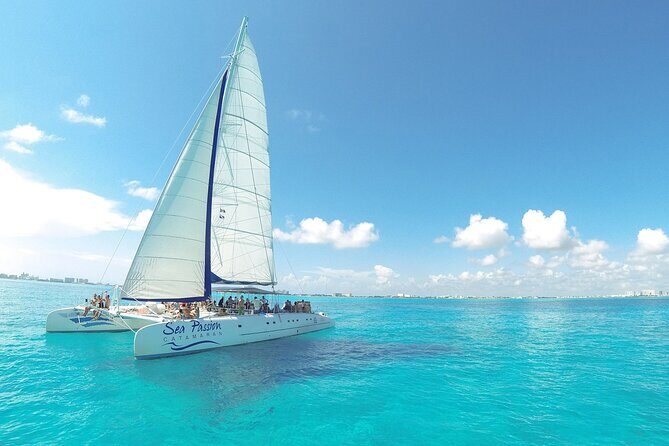 Isla Mujeres Catamaran Adventure Snorkeling Spinnaker and Lunch - Key Points