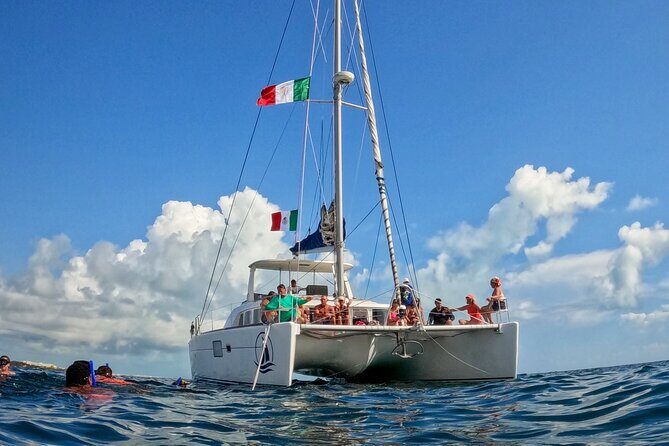 Isla Mujeres Catamaran Tour with Open Bar from Costa Mujeres - Overview of the Tour Experience