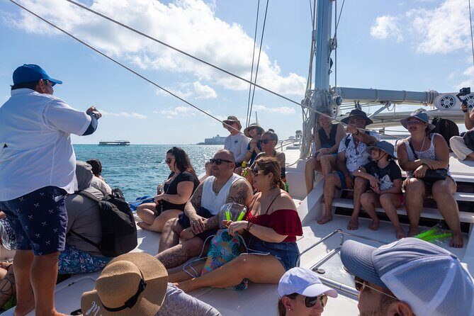 Isla Mujeres Catamaran Tour with Optional Pick-Up & Beach Club - FAQ