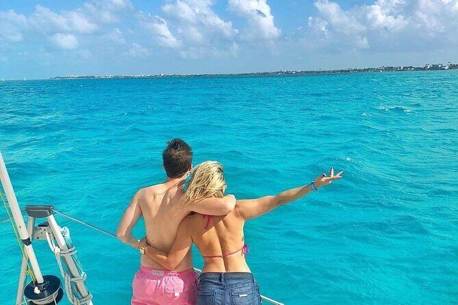 Isla Mujeres Catamaran Tour with Snorkel, Open bar and Transport - The Experience in Detail