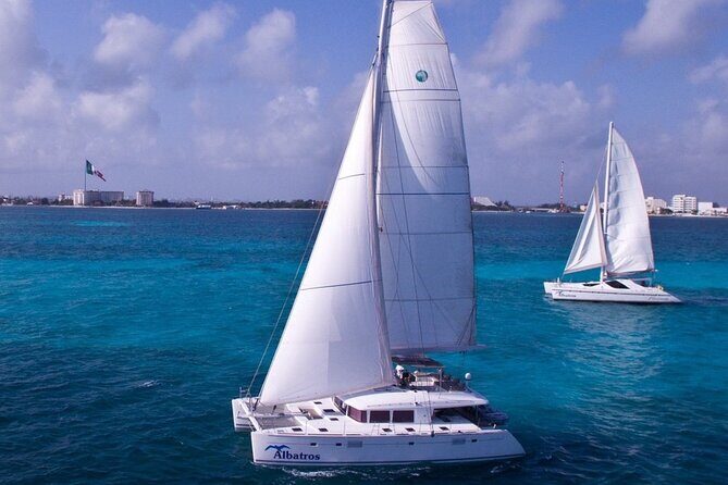 Isla Mujeres Catamaran Tour with Snorkeling Spinnaker and Lunch - FAQ