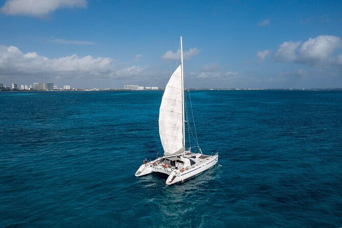 Isla Mujeres Plus by Albatros Catamarans - The First Stop: Punta Sur and the Beach Club