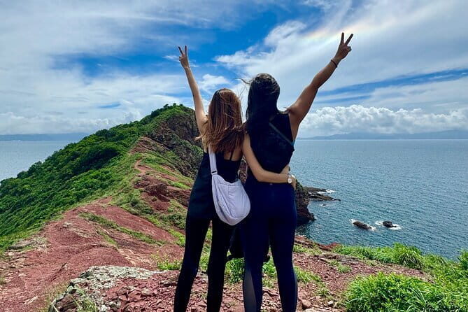 Island Hopping Tour in Flaming Red Coast, Hong Kong Geopark - The Devil’s Fist at Bluff Head