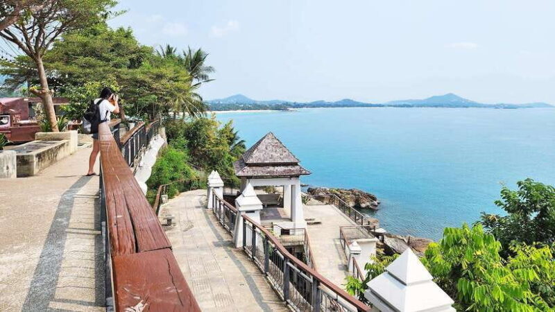 ISLAND TOUR ECO AROUND KOH SAMUI HALF DAY RARE SIGHTSEEING - Wat Khao Chedi: A Scenic Buddhist Site
