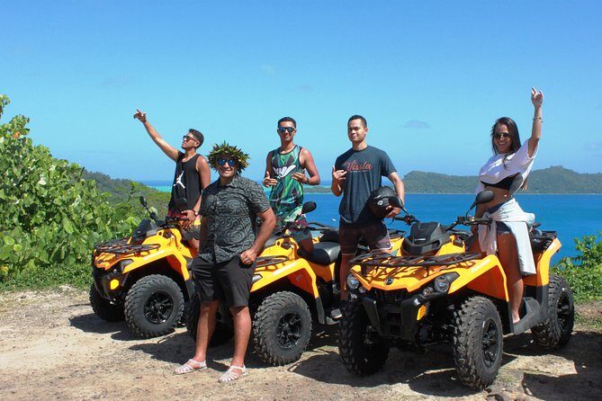 Island Tour & Getaway on the Bora Bora Mountains by Quad / ATV - FAQs