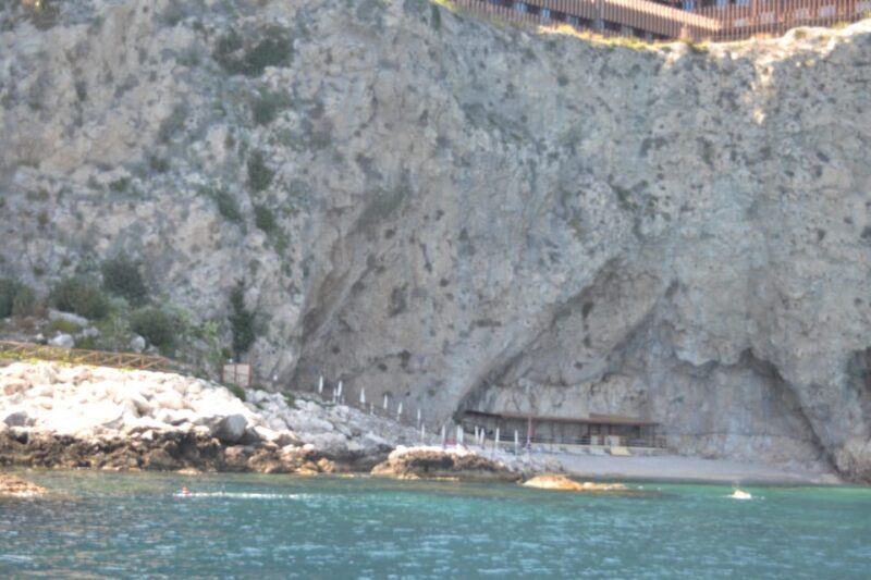 Isola Bella-Blue Grotto: Boat Tour, Snorkeling & Aperitif - Departure & Scenic Coastline