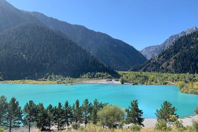 Issyk Lake & Bear Waterfall In Turgen Gorge+Golden Man museum - Key Points