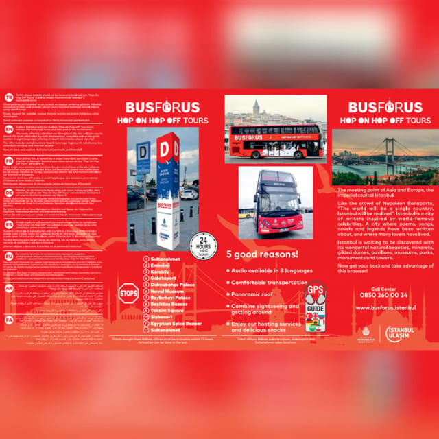 Istanbul: 48-Hour Hop-On Hop-Off Double Decker Bus Ticket - FAQ