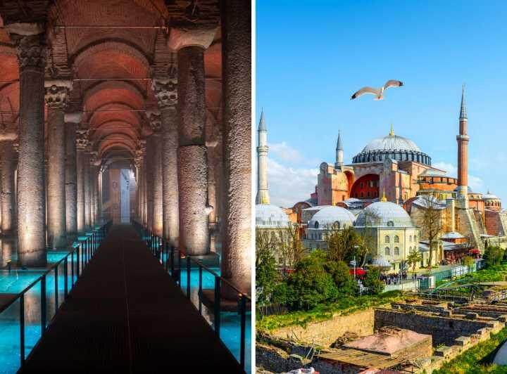 Istanbul: Basilica Cistern & Hagia Sophia Combo Ticket - Detailed Breakdown of the Attraction Stops