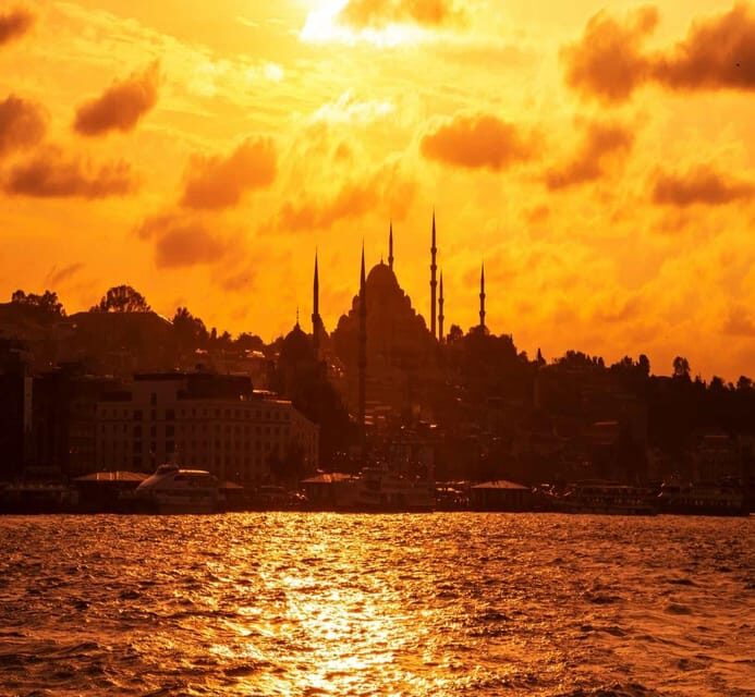 Istanbul Bosphorus Sunset Guided Cruise Tour - Key Points