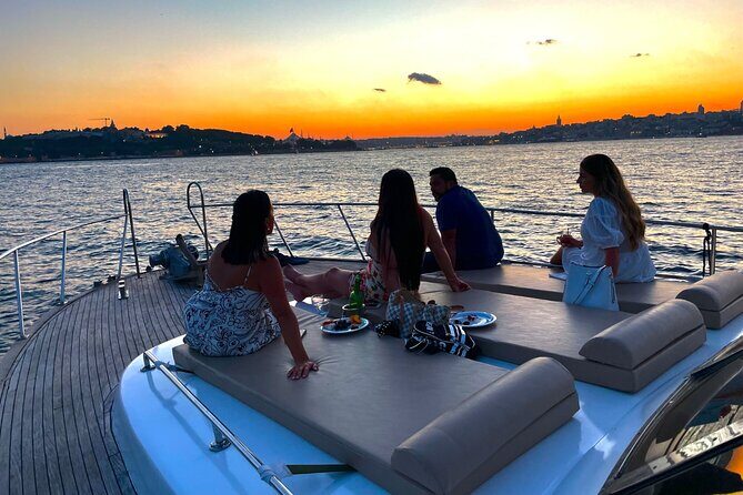 Istanbul Bosphorus Sunset Yacht Cruise With Live Guide And Snacks - What You Can Expect in Terms of Logistics and Cost