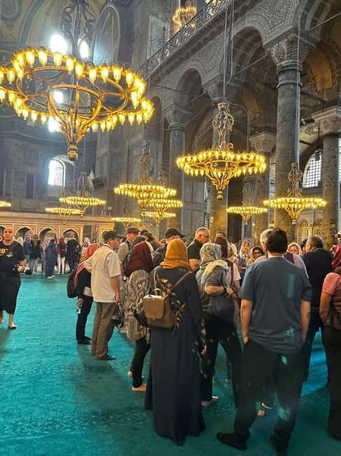Istanbul: Hagia Sophia Ticket with Audio Guide & Blue Mosque - Key Points