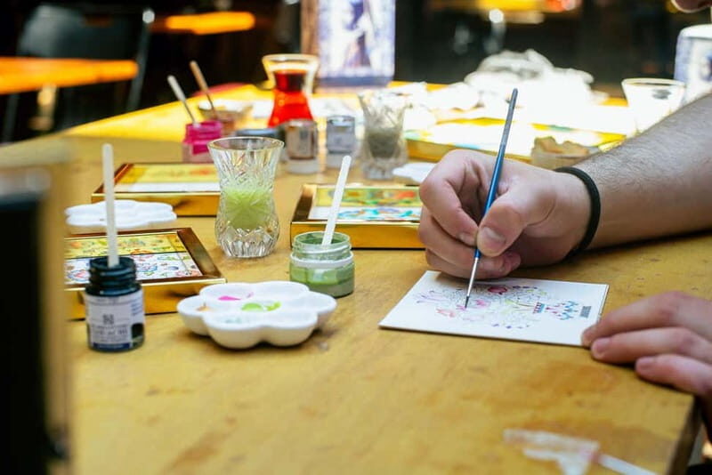Istanbul: Turkish Illumination Art Workshop With a Master - The Sum Up