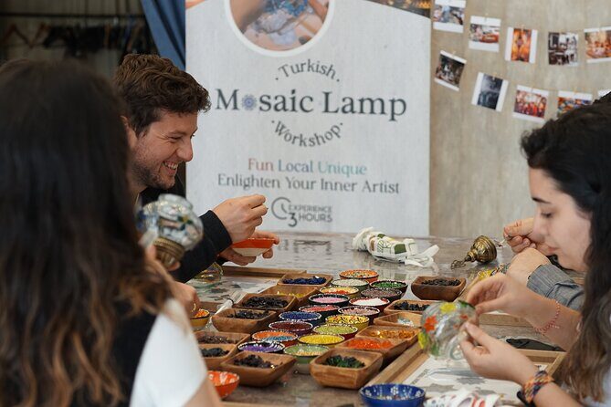 Istanbul: Turkish Mosaic Lamp Workshop with Turkish Delight - Istanbul: Turkish Mosaic Lamp Workshop with Turkish Delight — A Hands-On Cultural Treasure