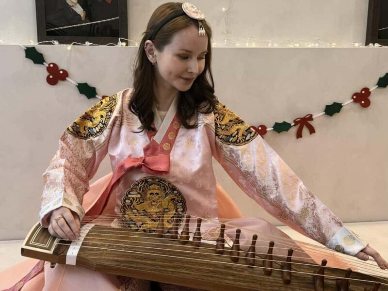 Itaewon Seoul: Gayageum Class with Hanbok Photo Session - An Authentic Glimpse into Korean Music and Style