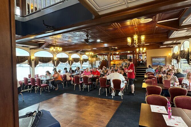 Italian Buffet Dinner Cruise Aboard the Barbara Lee Paddlewheeler - Key Points