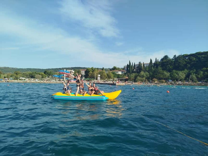 Izola: Banana Boat Ride for Groups with Speed & Splash Fun - Key Points