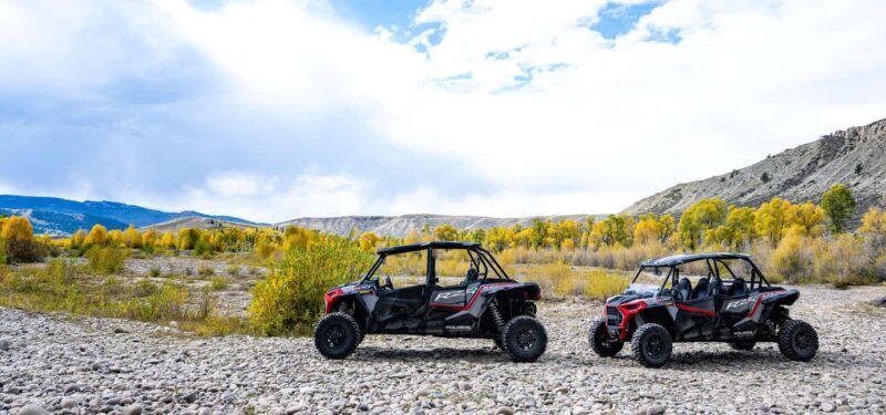 Jackson Hole: Side-by-Side Rental with Helmet & Goggles - A Natural Yet Thrilling Wyoming Experience